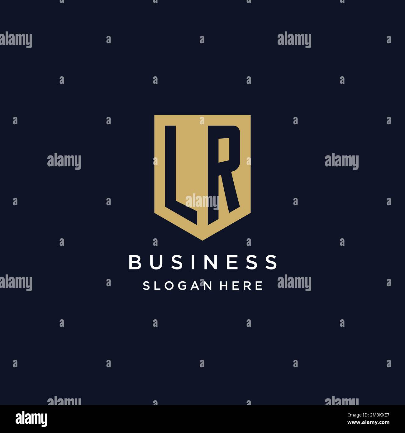Lr initials logo hi-res stock photography and images - Alamy