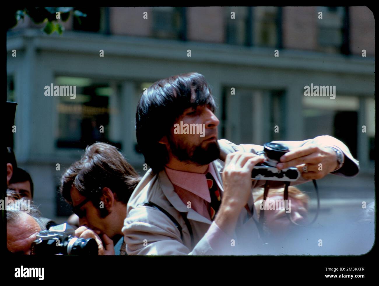 Photographer following arraignment of Daniel Ellsberg in Boston ...