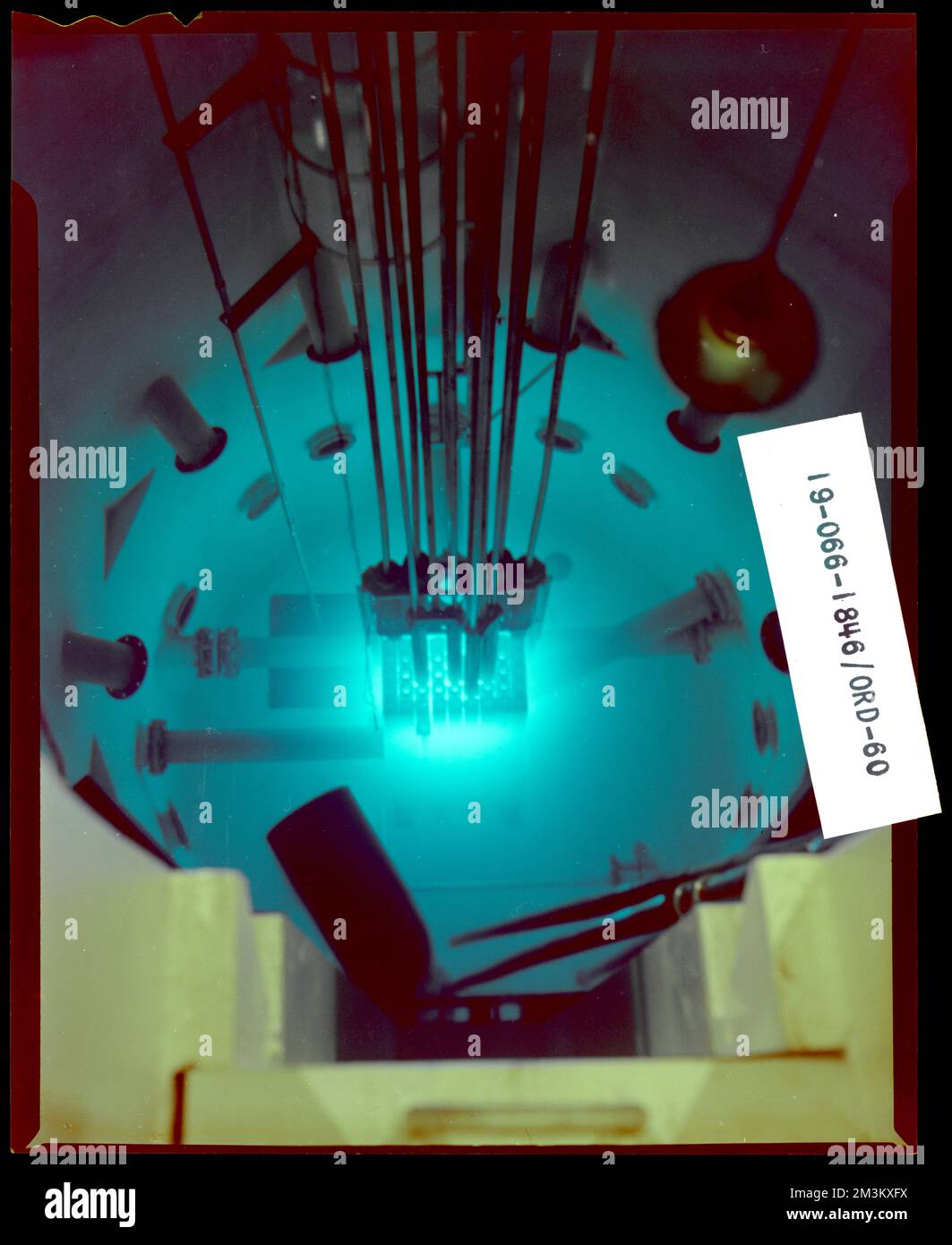 Photo of reactor core , Armories, Ordnance industry, Nuclear reactors ...