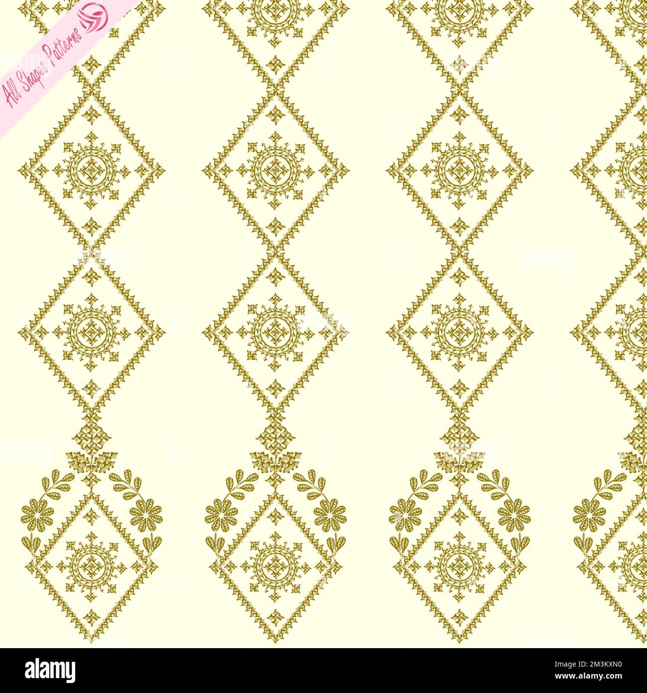 Digital And Textile Print Design Image Stock Photo - Alamy