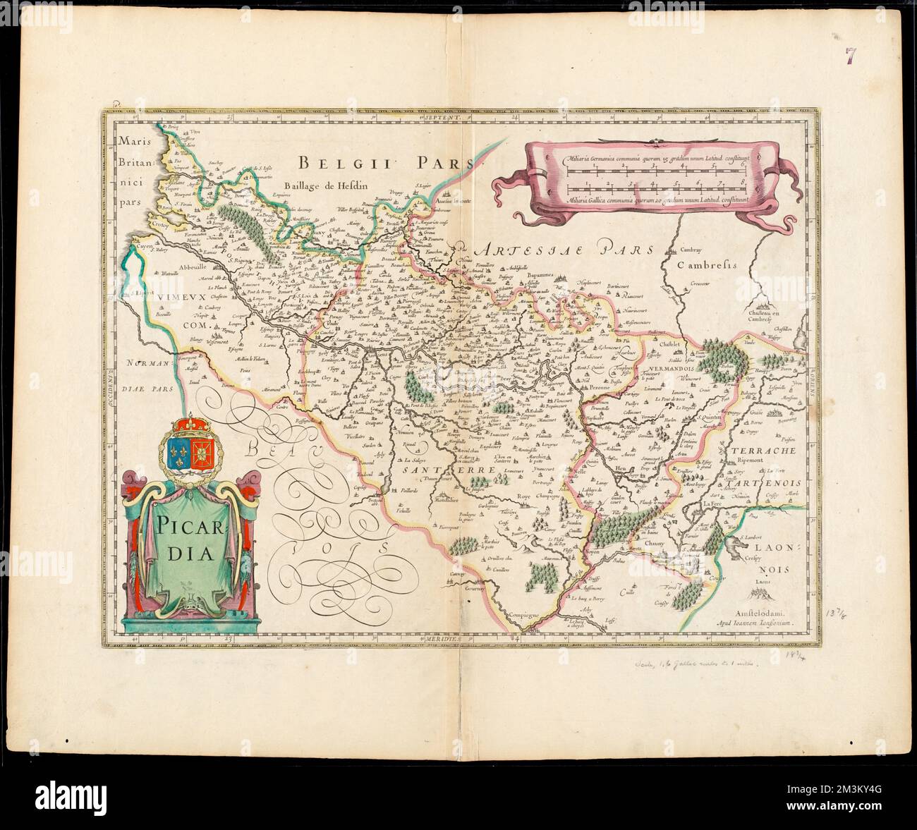 Picardia , Picardy France, Maps, Early works to 1800 Norman B ...