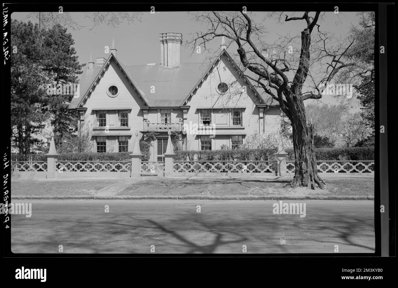 Pickering House, Salem, MA , Dwellings, Fences. Samuel Chamberlain ...