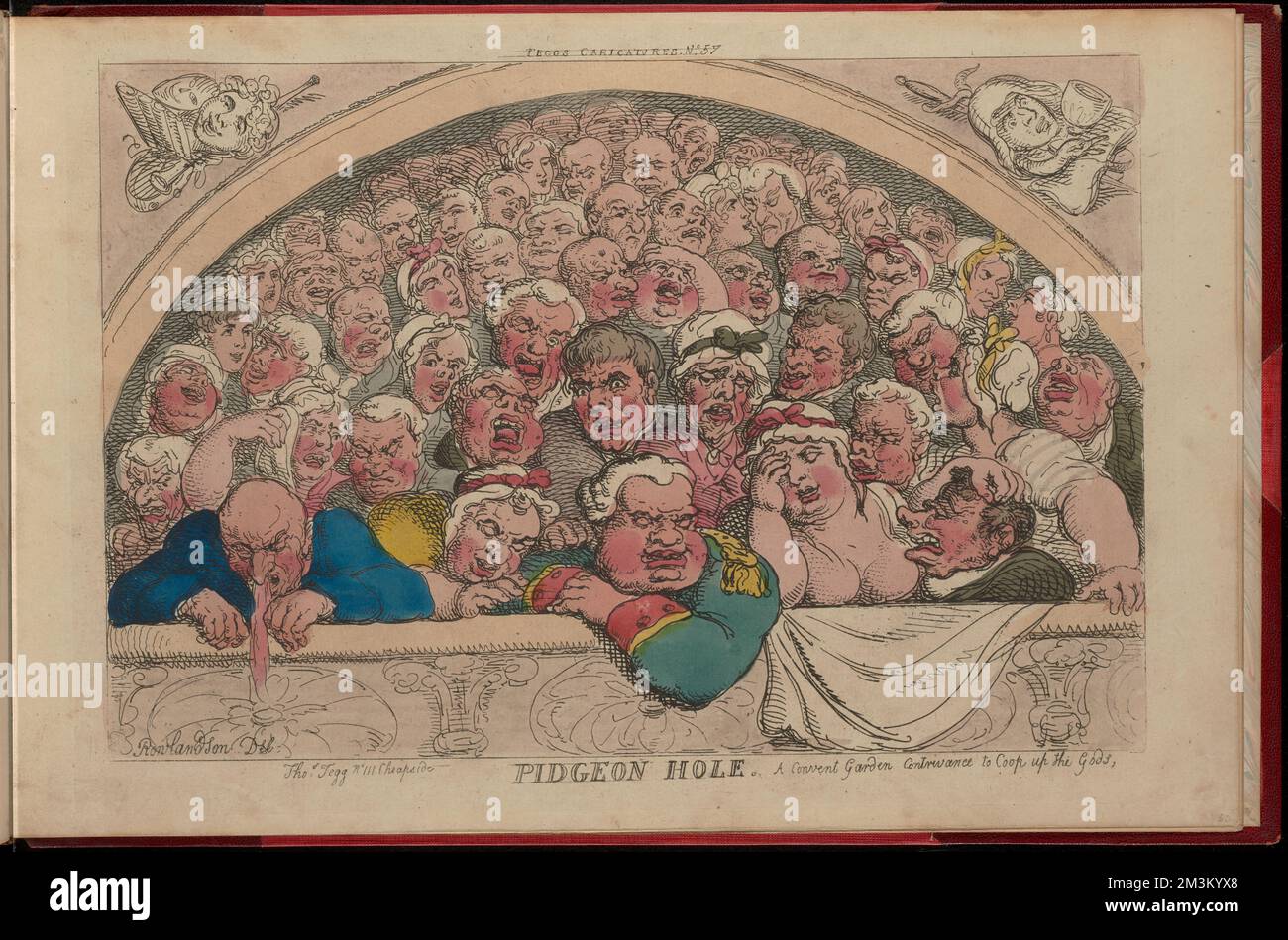 Pidgeon hole : A Covent Garden contrivance to coop up the gods ...