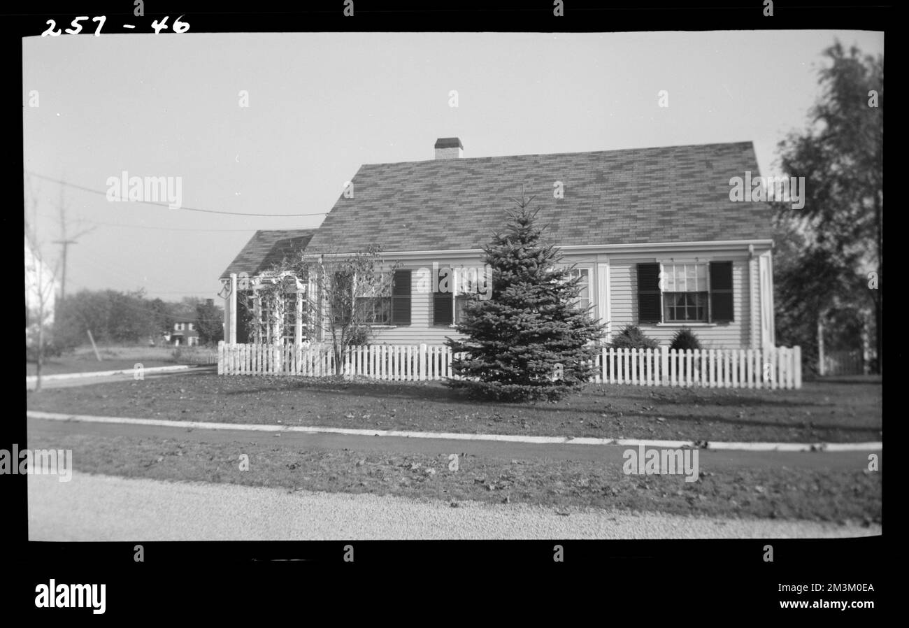 Pilgram Road #46 , Houses. Needham Building Collection Stock Photo - Alamy