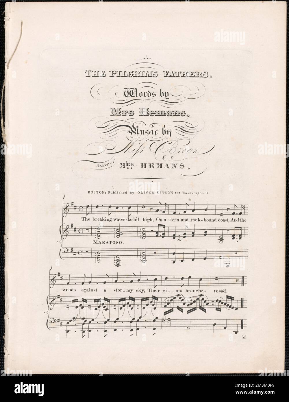 The Pilgrims fathers ,. Graupner and early Boston Musical Scores plus ...