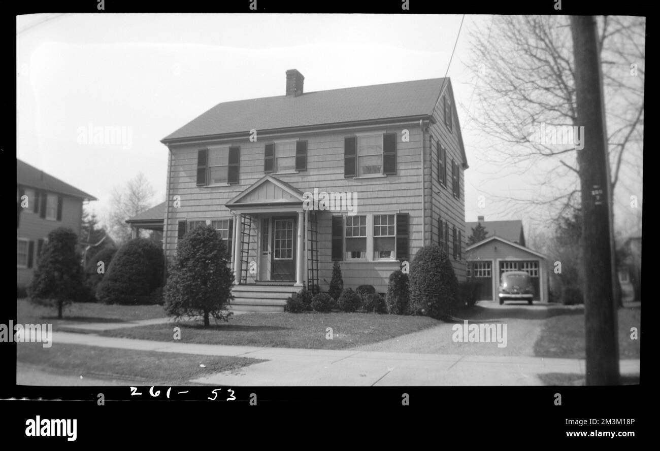 Pinewood Road #53 , Houses. Needham Building Collection Stock Photo - Alamy