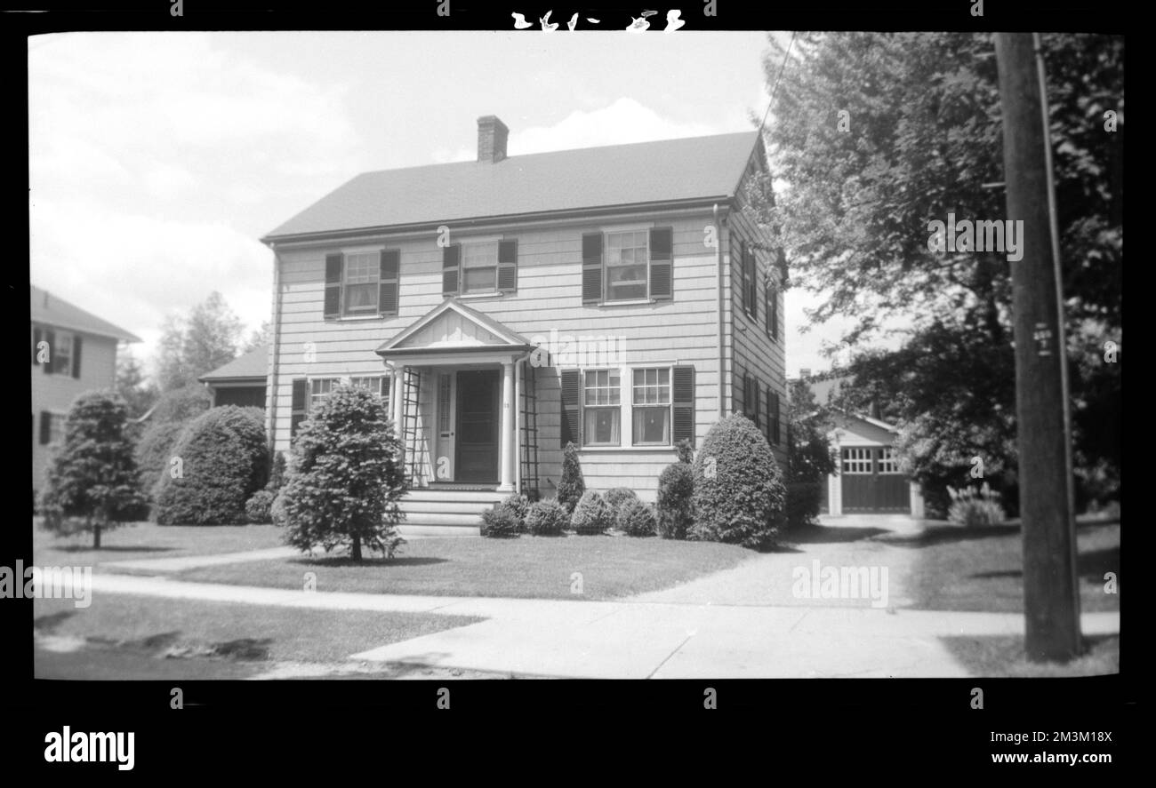 Pinewood Road #53 , Houses. Needham Building Collection Stock Photo - Alamy