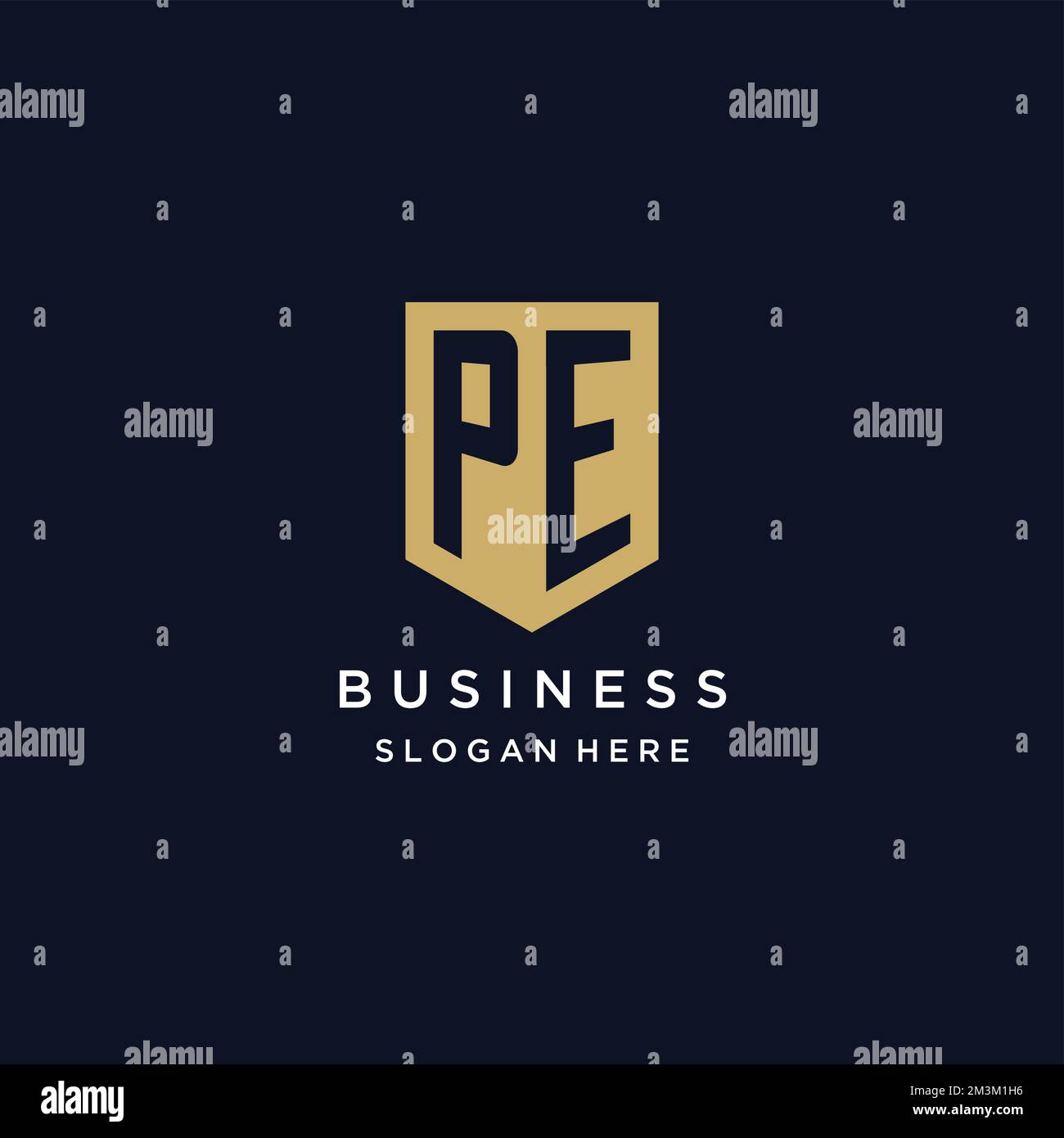 PE monogram initials logo design with shield icon template Stock Vector Image & Art - Alamy