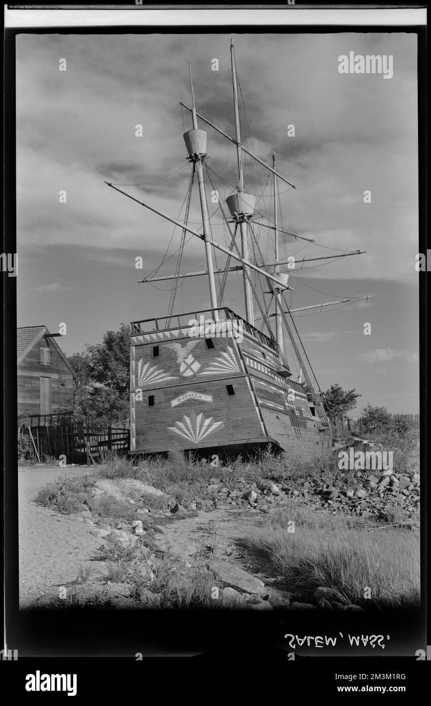Pioneer Village, Ship , Open-air museums, Ships. Samuel Chamberlain ...