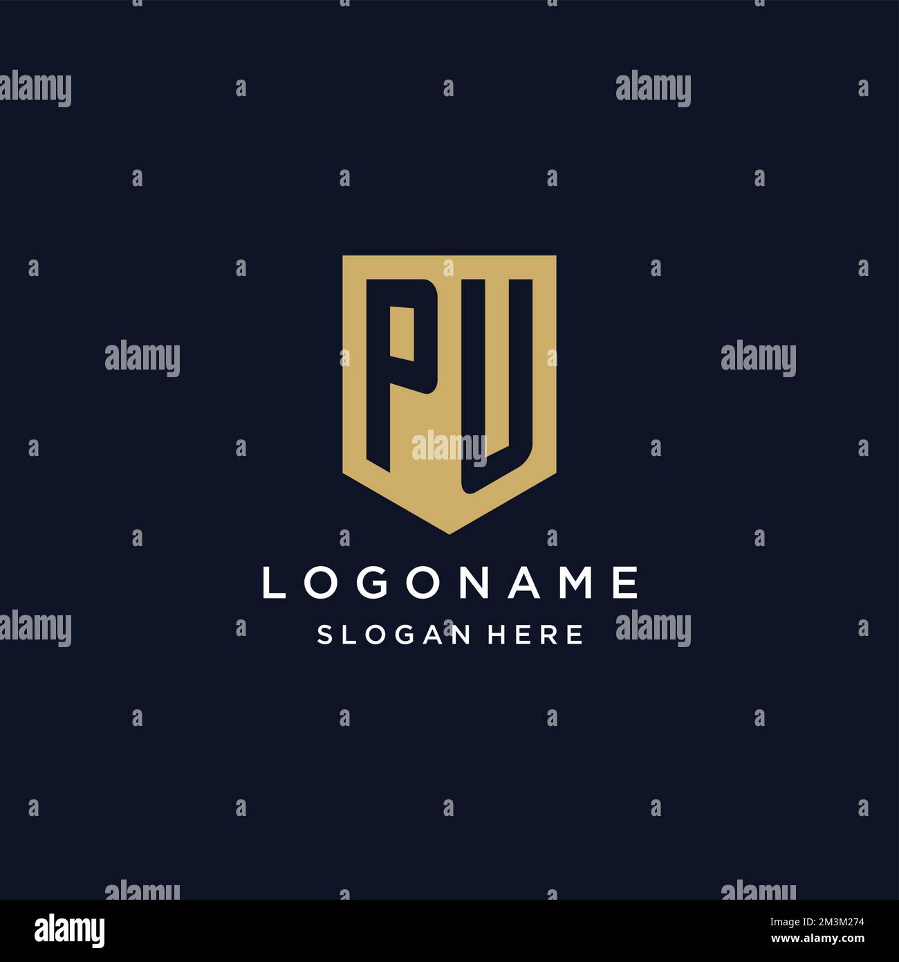 Pu template Stock Vector Images - Alamy