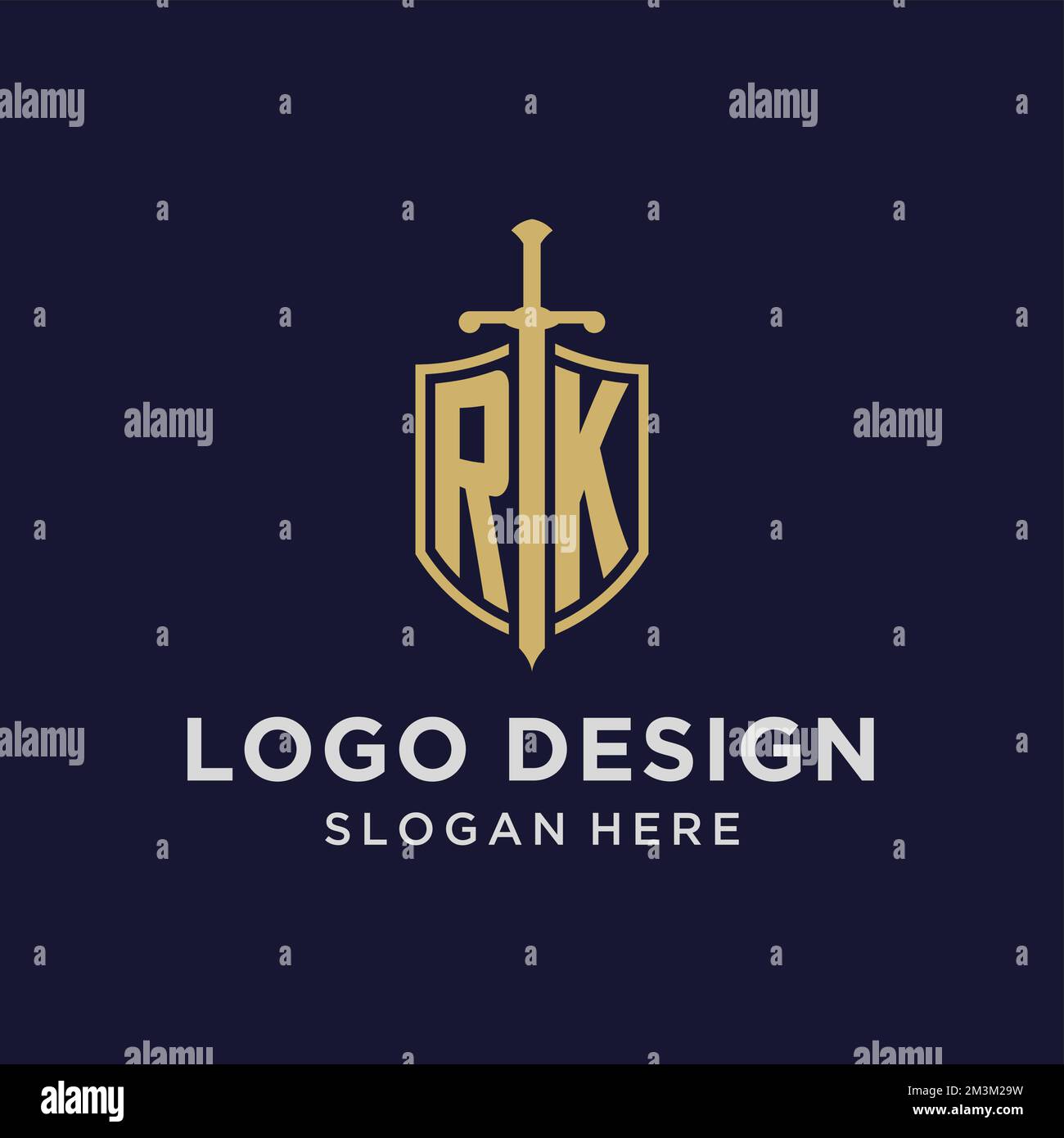 Rk logo vector vectors hi-res stock photography and images - Alamy