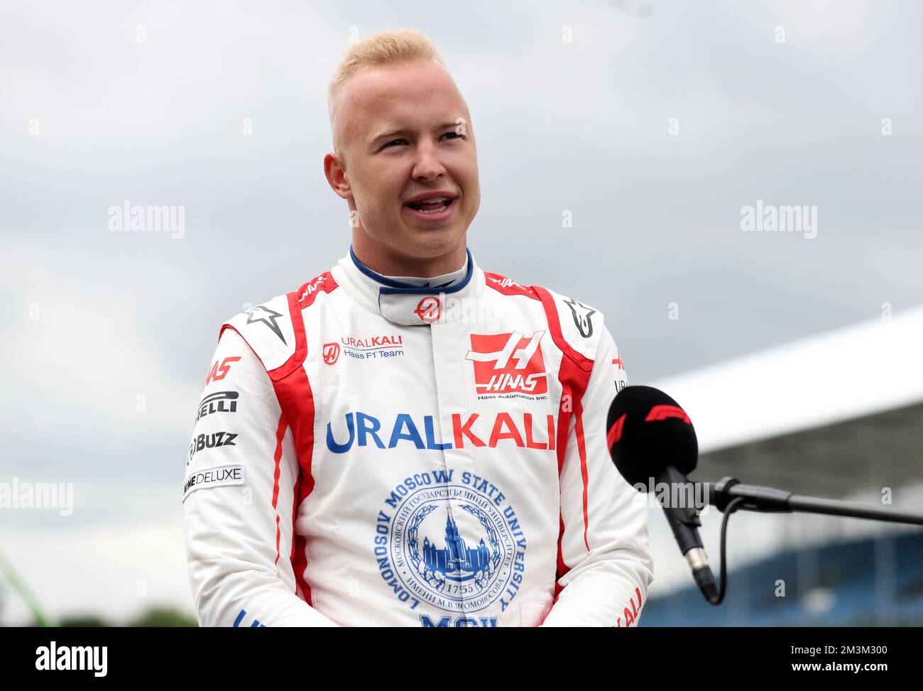 File photo dated 15-07-2021 of Russian Formula One driver Nikita ...