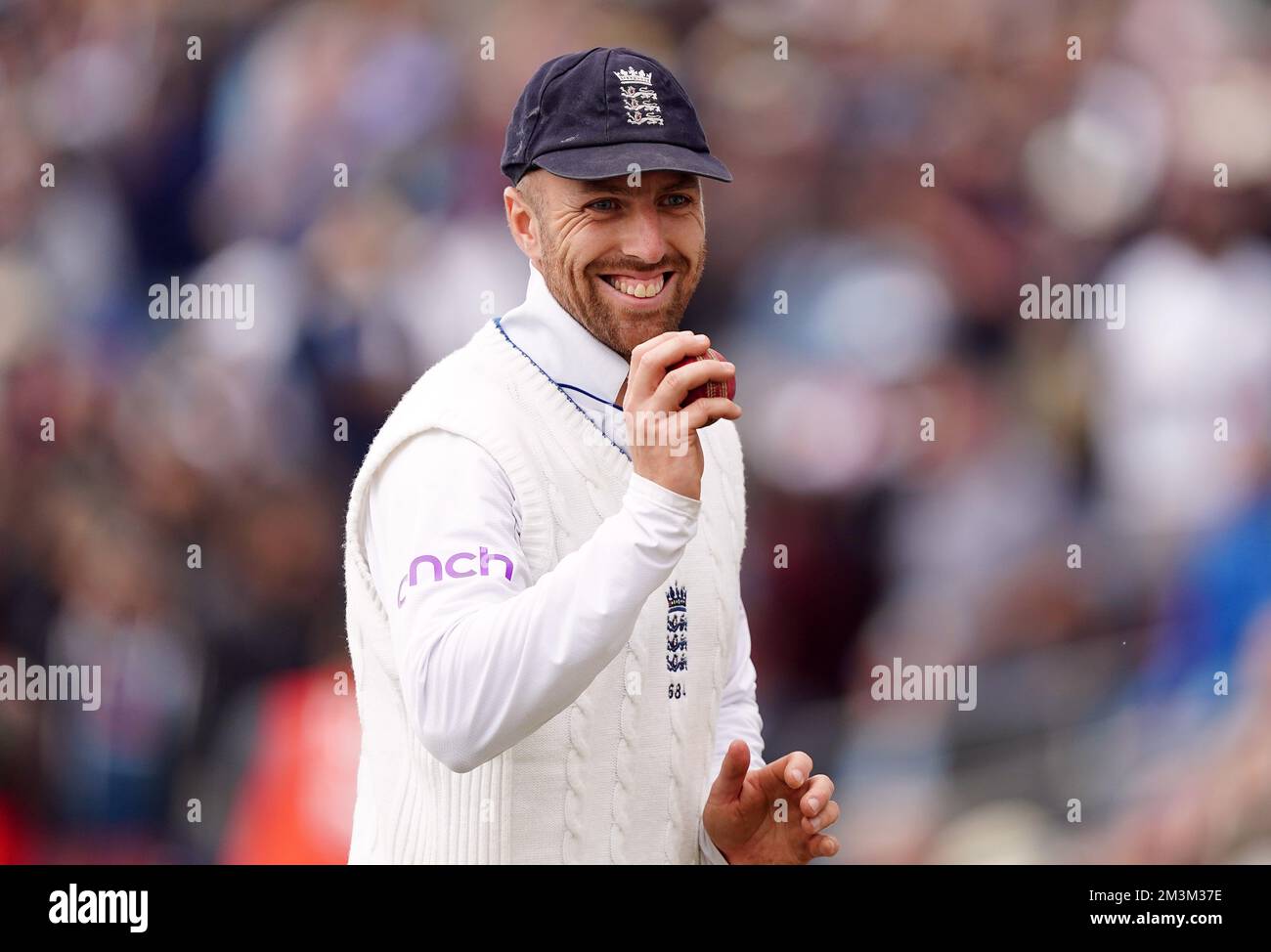 File photo dated 26-06-2022 of England's Jack Leach, who completed a ...