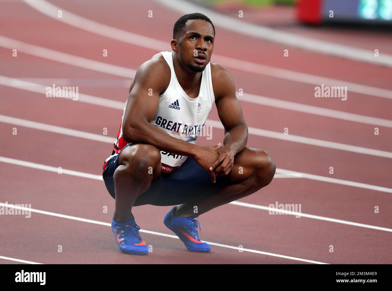 File photo dated 01-08-2021 of Great Britain's Chijindu Ujah, who was ...