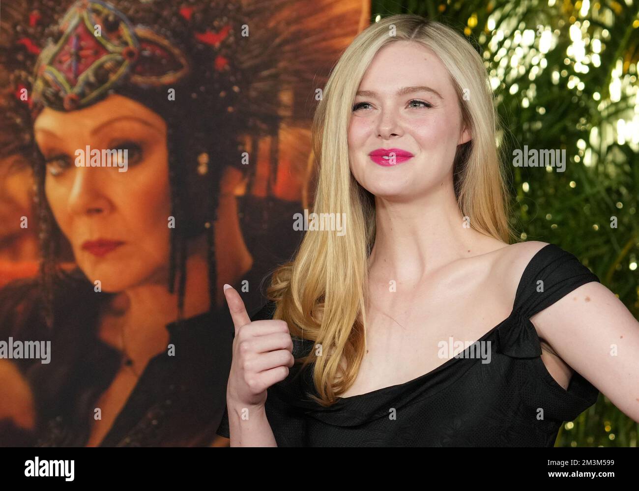 Los Angeles, USA. 15th Dec, 2022. Elle Fanning arrives at the BABYLON ...