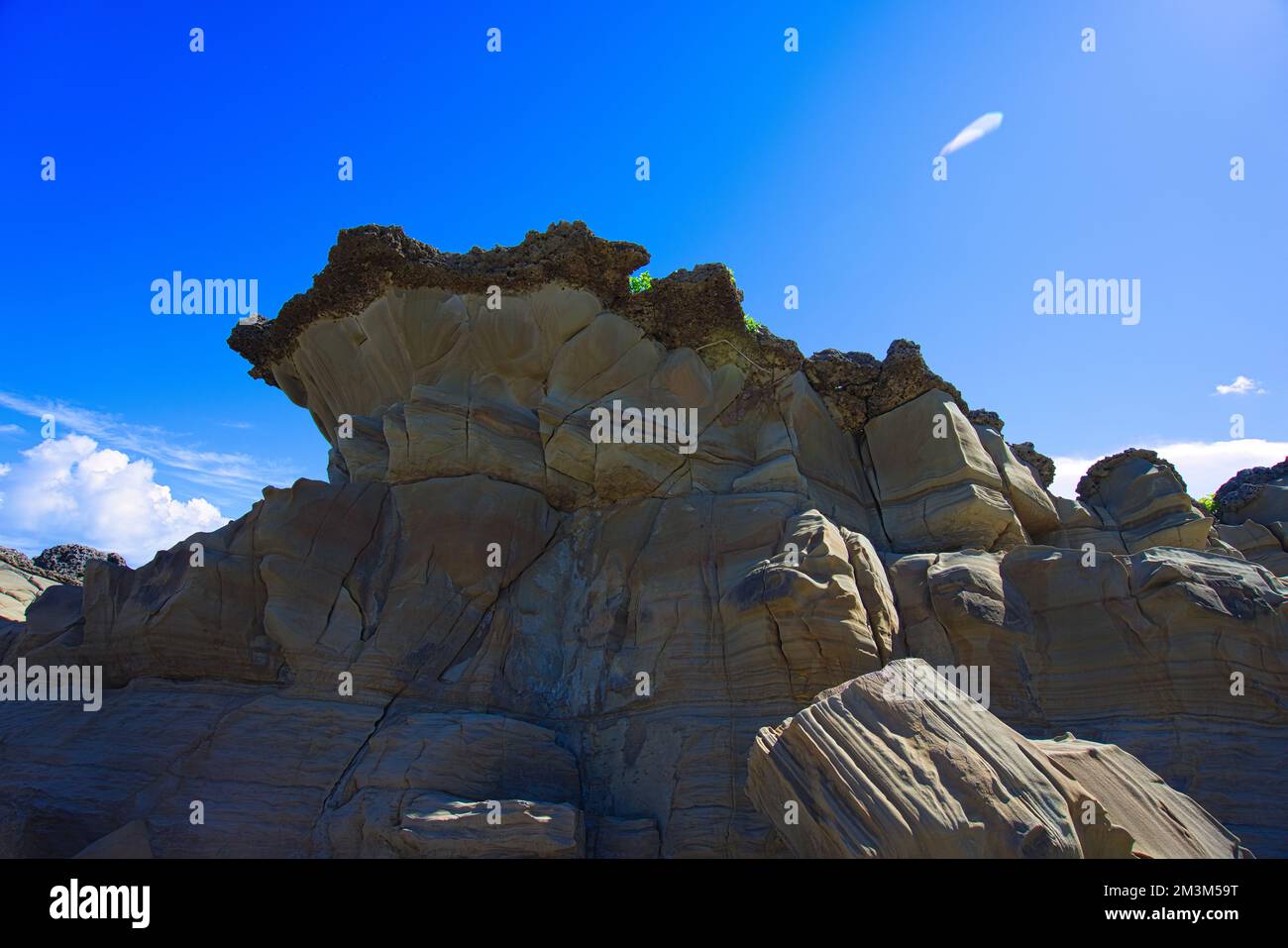 The erosion of the ocean and weathering. Forms strange rocks and stones ...