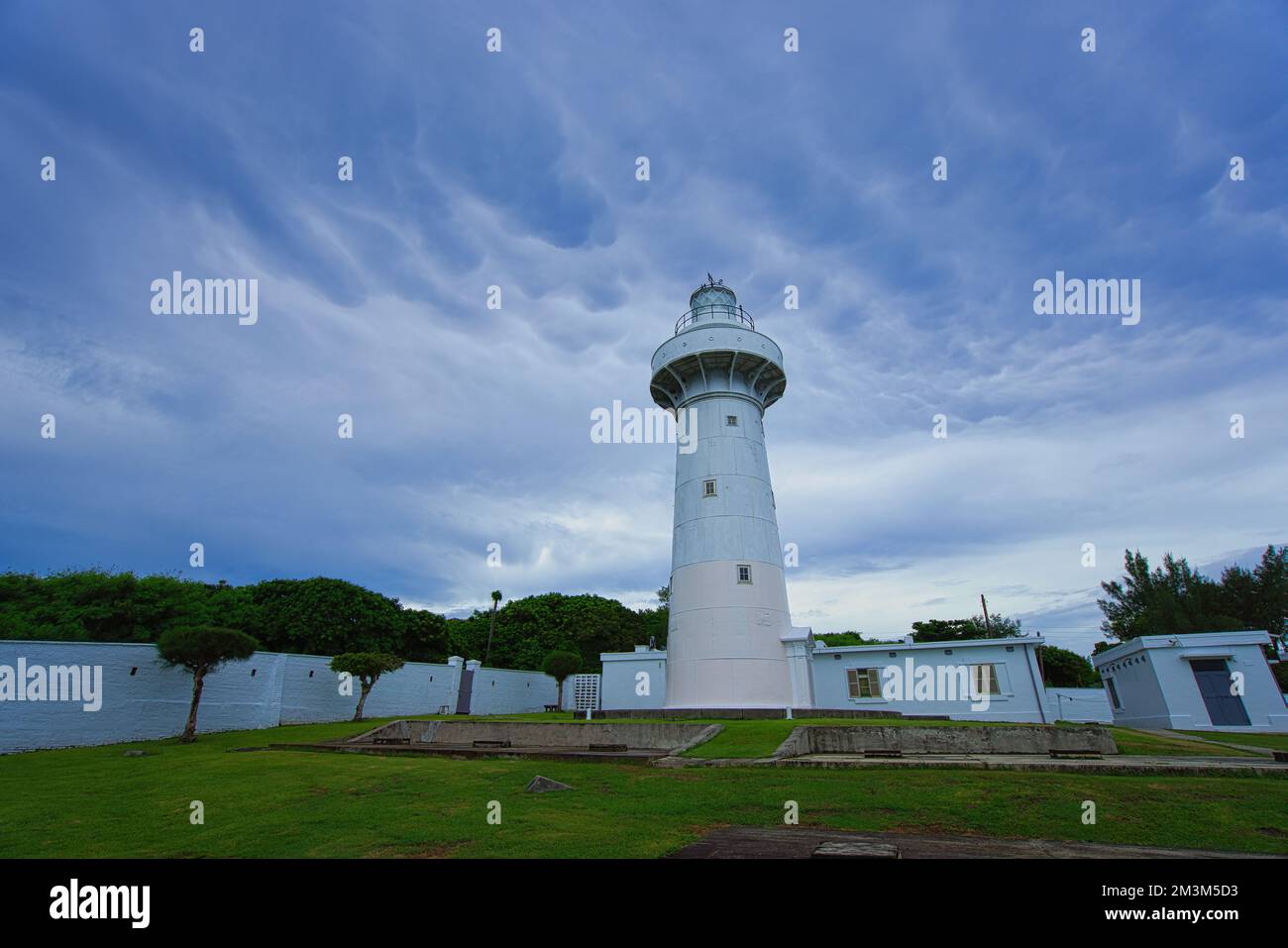 The Eluanbi Lighthouse, also called "The Light of East Asia". Taiwan's ...