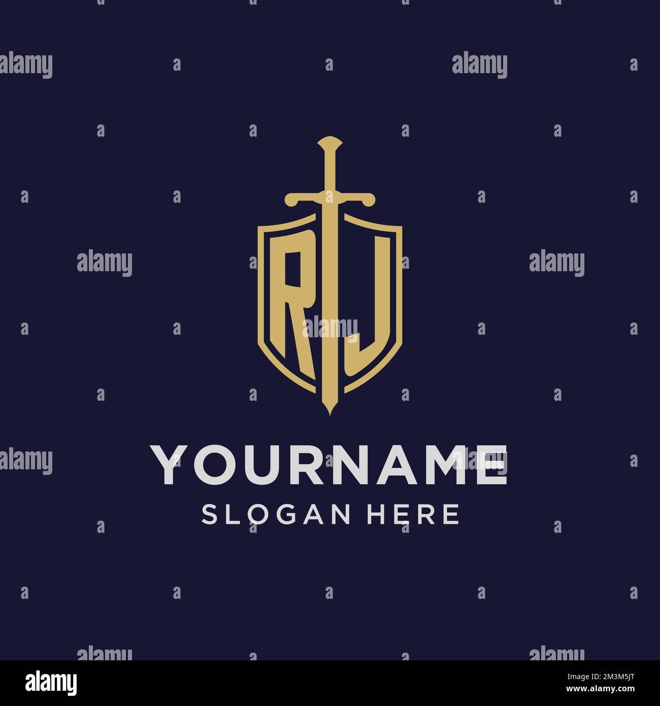 Rj logo hi-res stock photography and images - Alamy