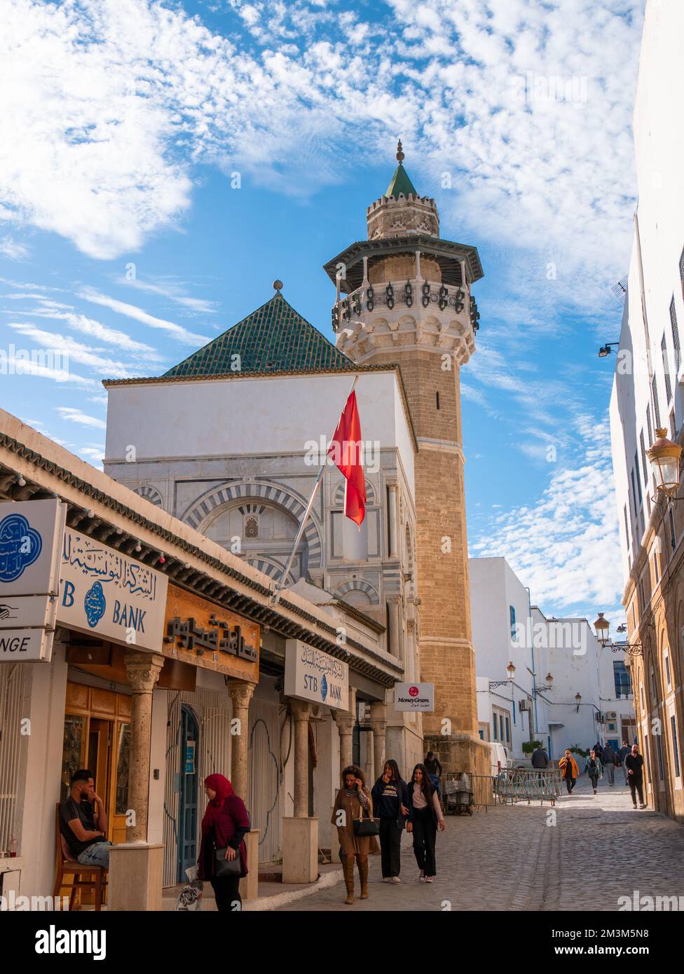 Hammouda pacha mosque tunis hi-res stock photography and images - Alamy