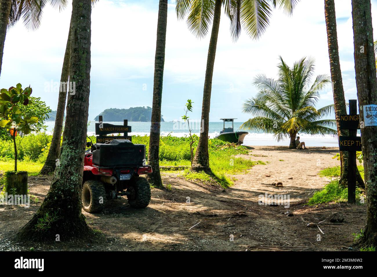 Life in Samara Costa Rica Stock Photo - Alamy