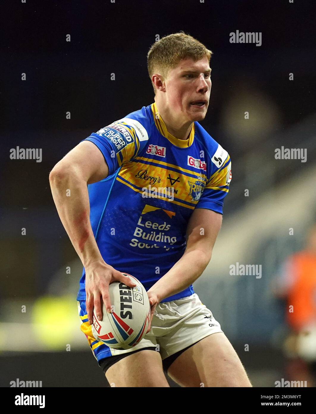 File photo dated 24-02-2022 of Leeds Rhinos' Morgan Gannon. We look at ...