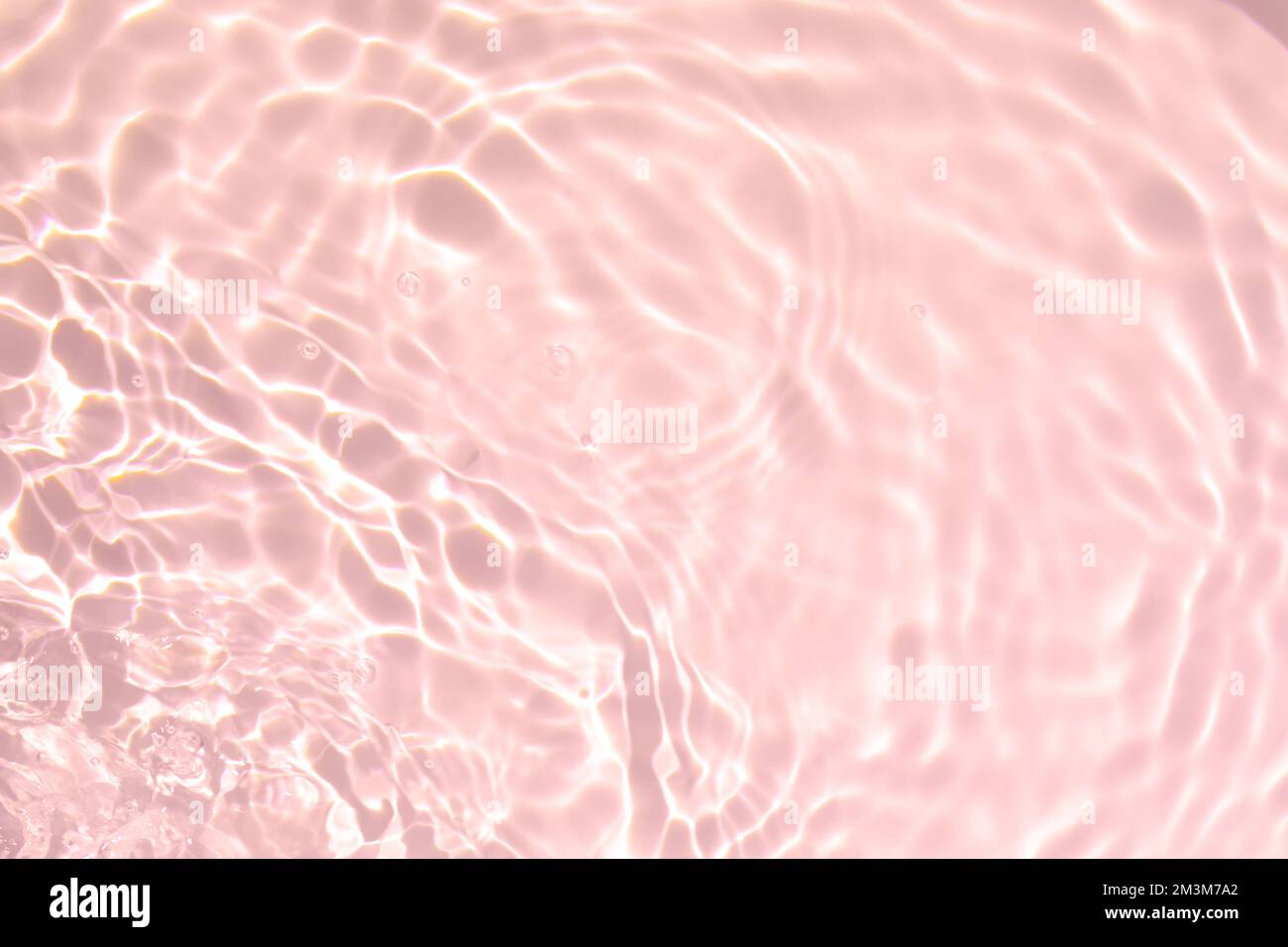 pink transparent clear water surface texture summer background Stock ...