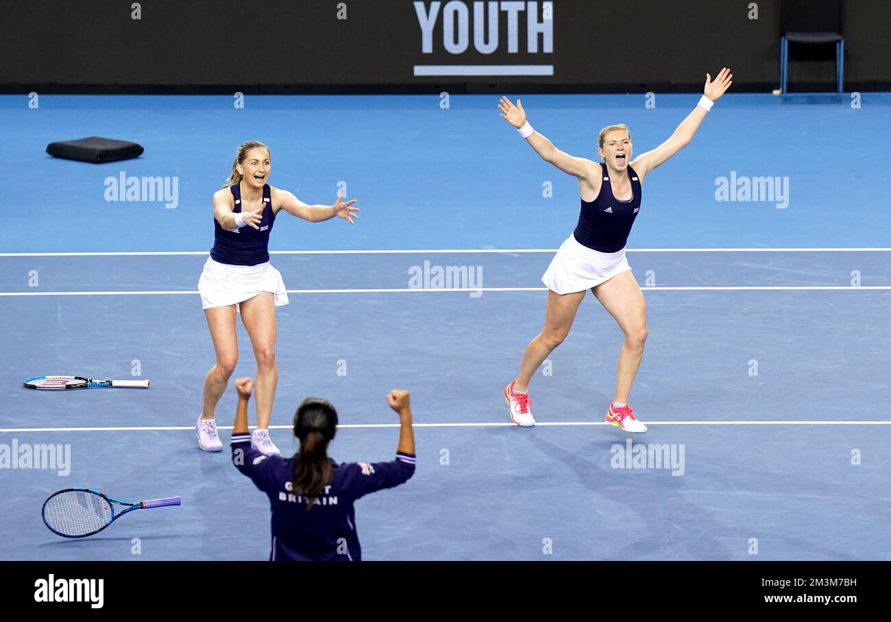 File photo dated 10-11-2022 of Great Britain's Olivia Nicholls and ...