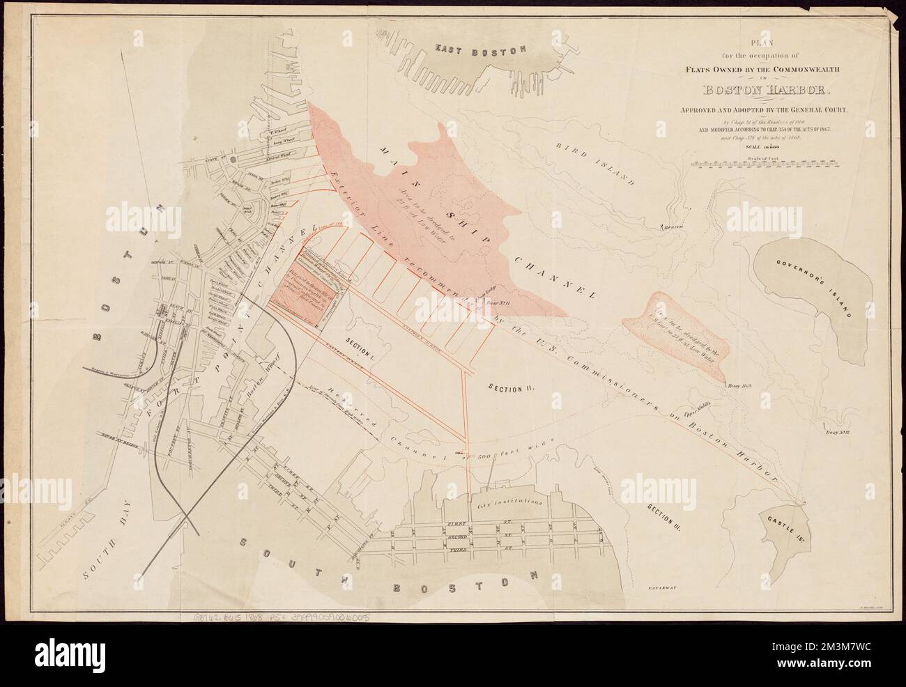 Plan for the occupation of flats owned by the Commonwealth in Boston ...