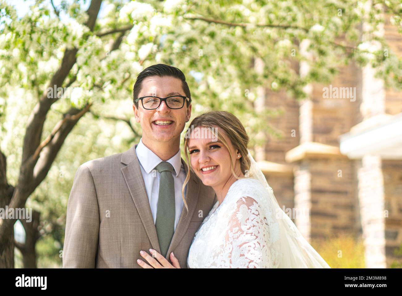 husband and wife getting married Stock Photo - Alamy