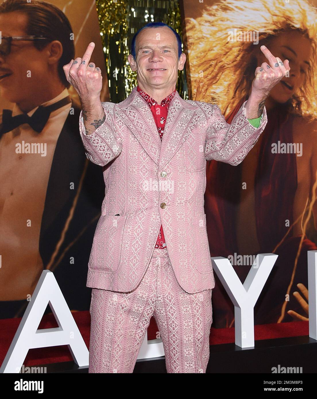 Los Angeles, USA. 15th Dec, 2022. Flea arriving to Paramount Pictures ...