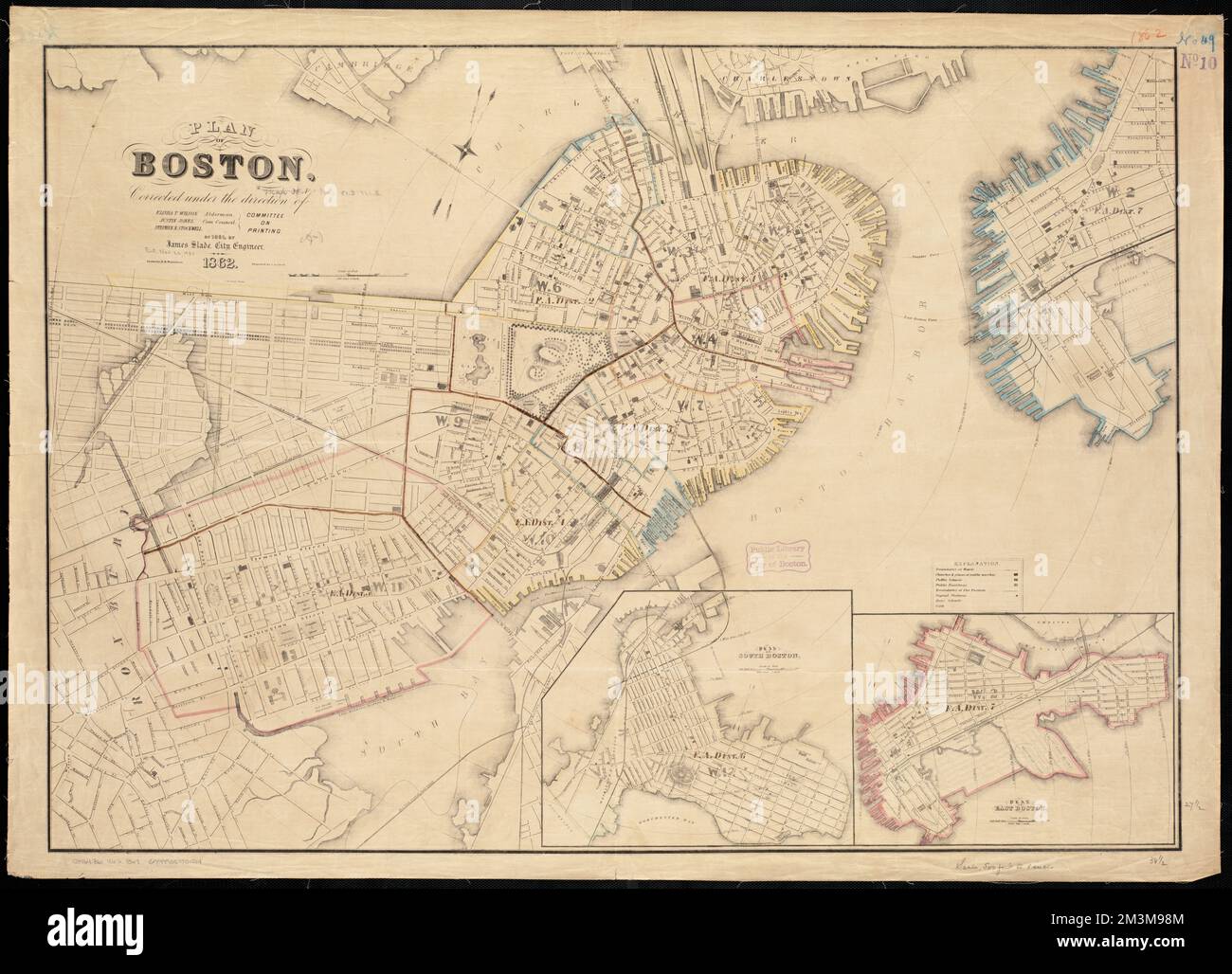 Plan of Boston , Boston Mass., Maps Norman B. Leventhal Map Center ...