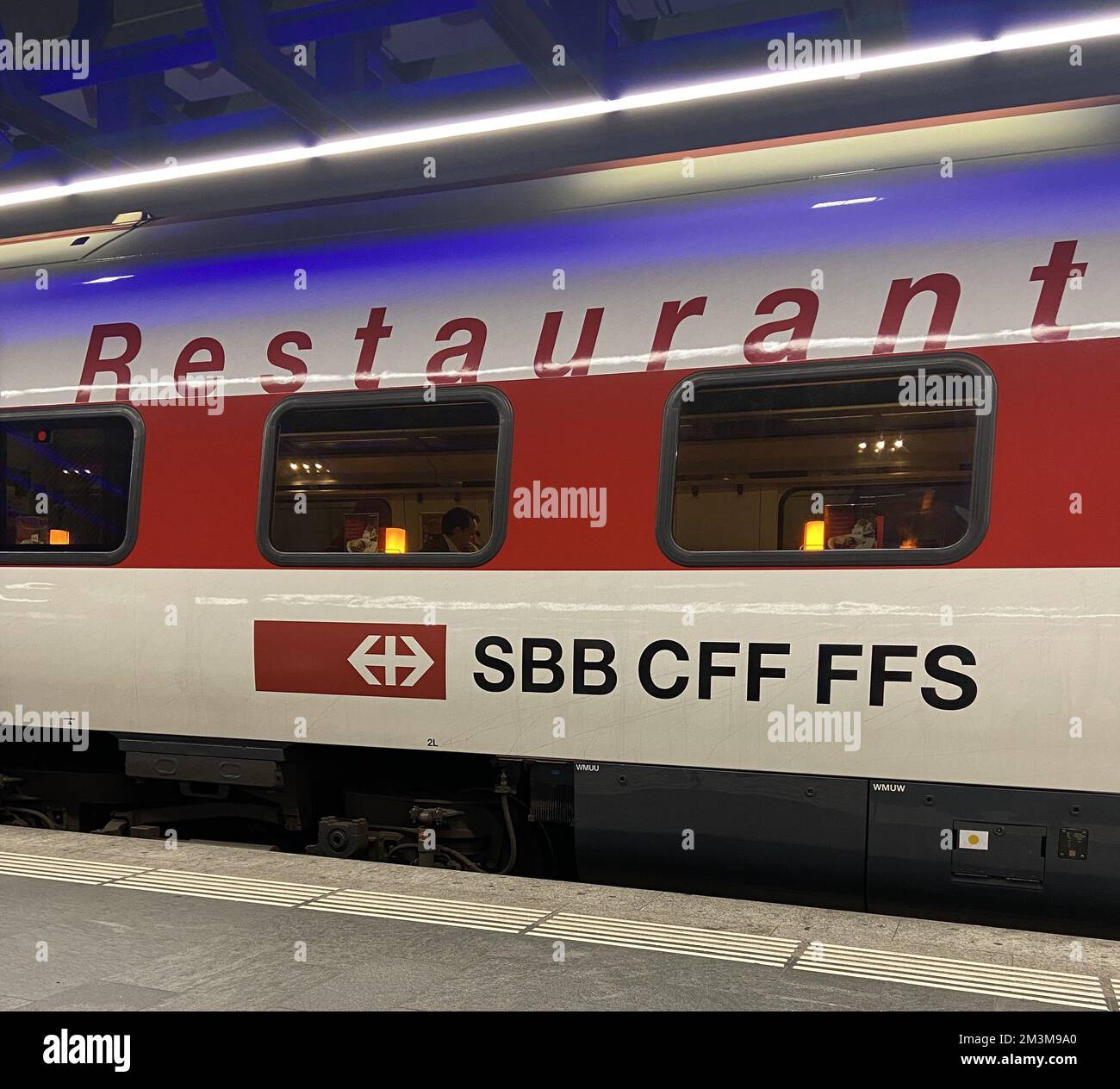 SBB SWITZERLAND RAILWAY RESTAURANT Stock Photo - Alamy