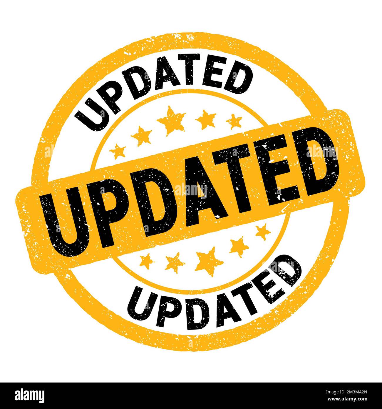 Updated logo Cut Out Stock Images & Pictures - Alamy