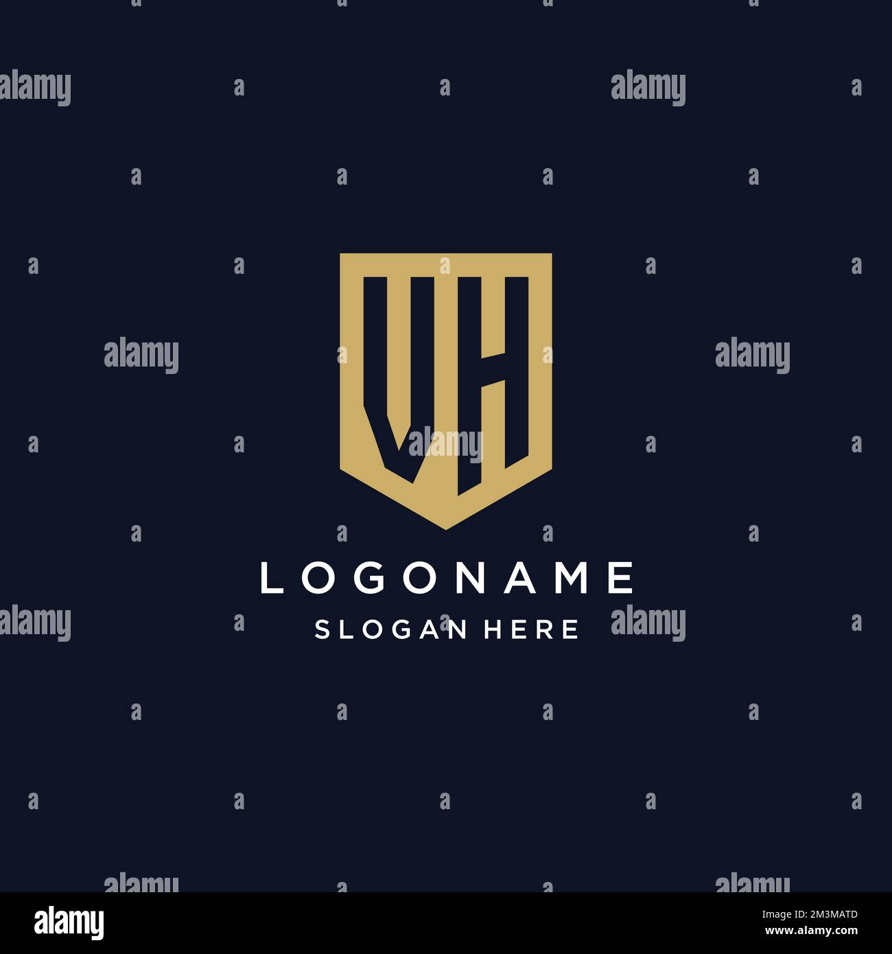 Vh design Stock Vector Images - Alamy