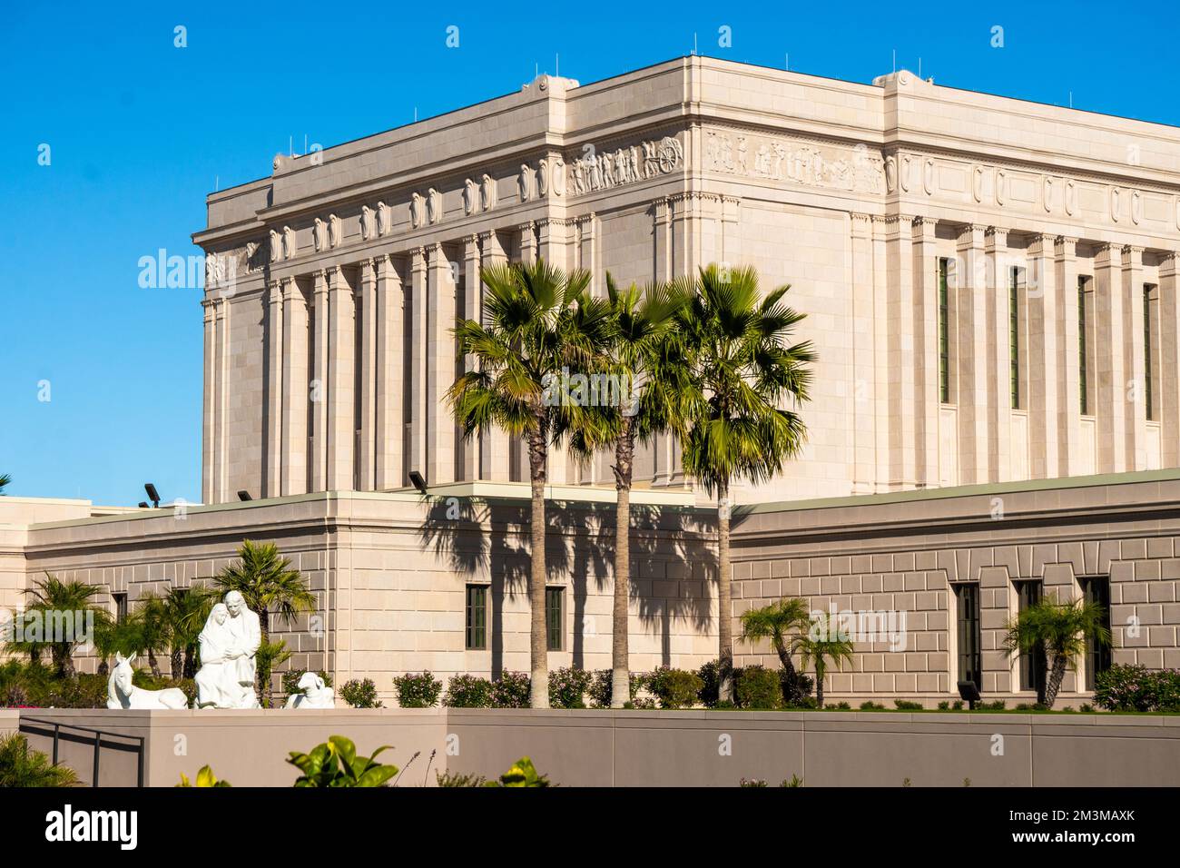 The mesa lds temple Stock Photo - Alamy