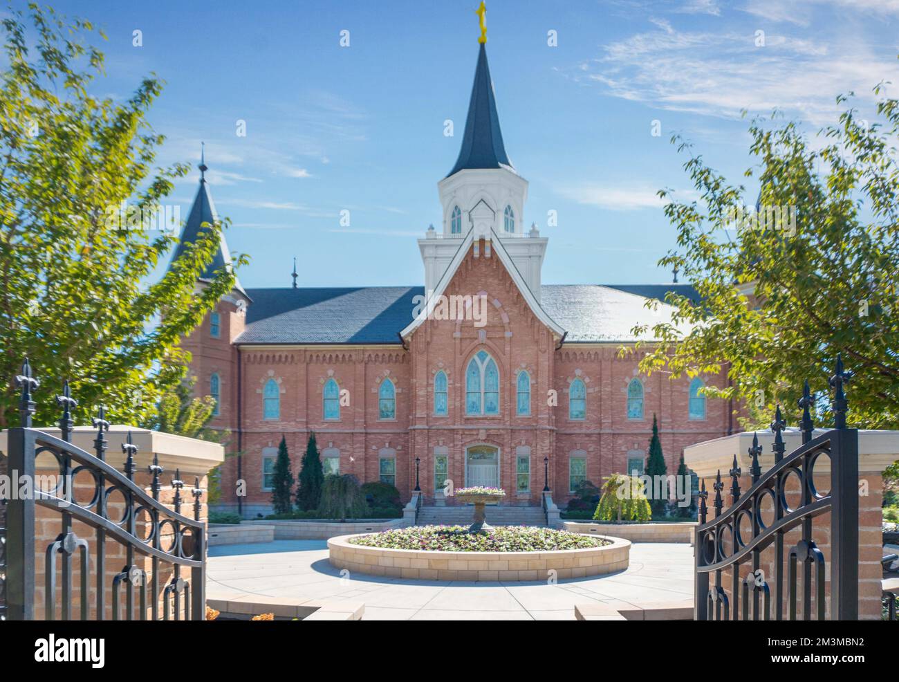 Provo lds temple Stock Photo - Alamy