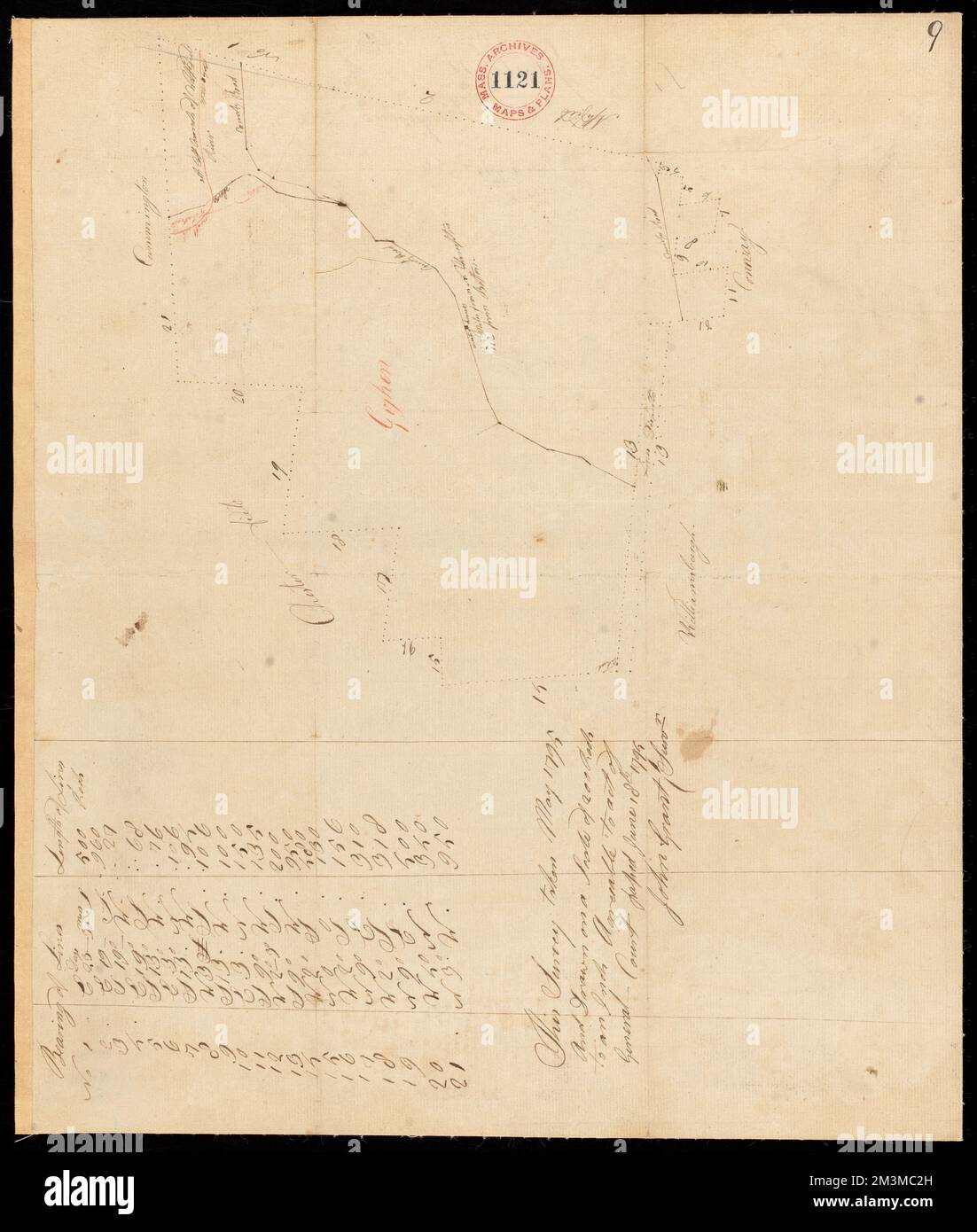 Map of goshen hi-res stock photography and images - Alamy