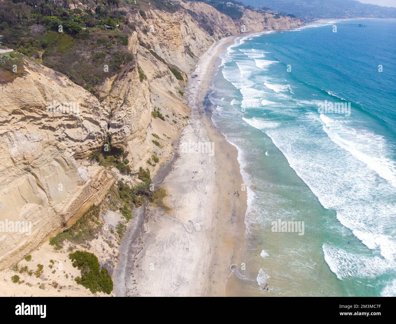 San Diego beach coast Stock Photo - Alamy