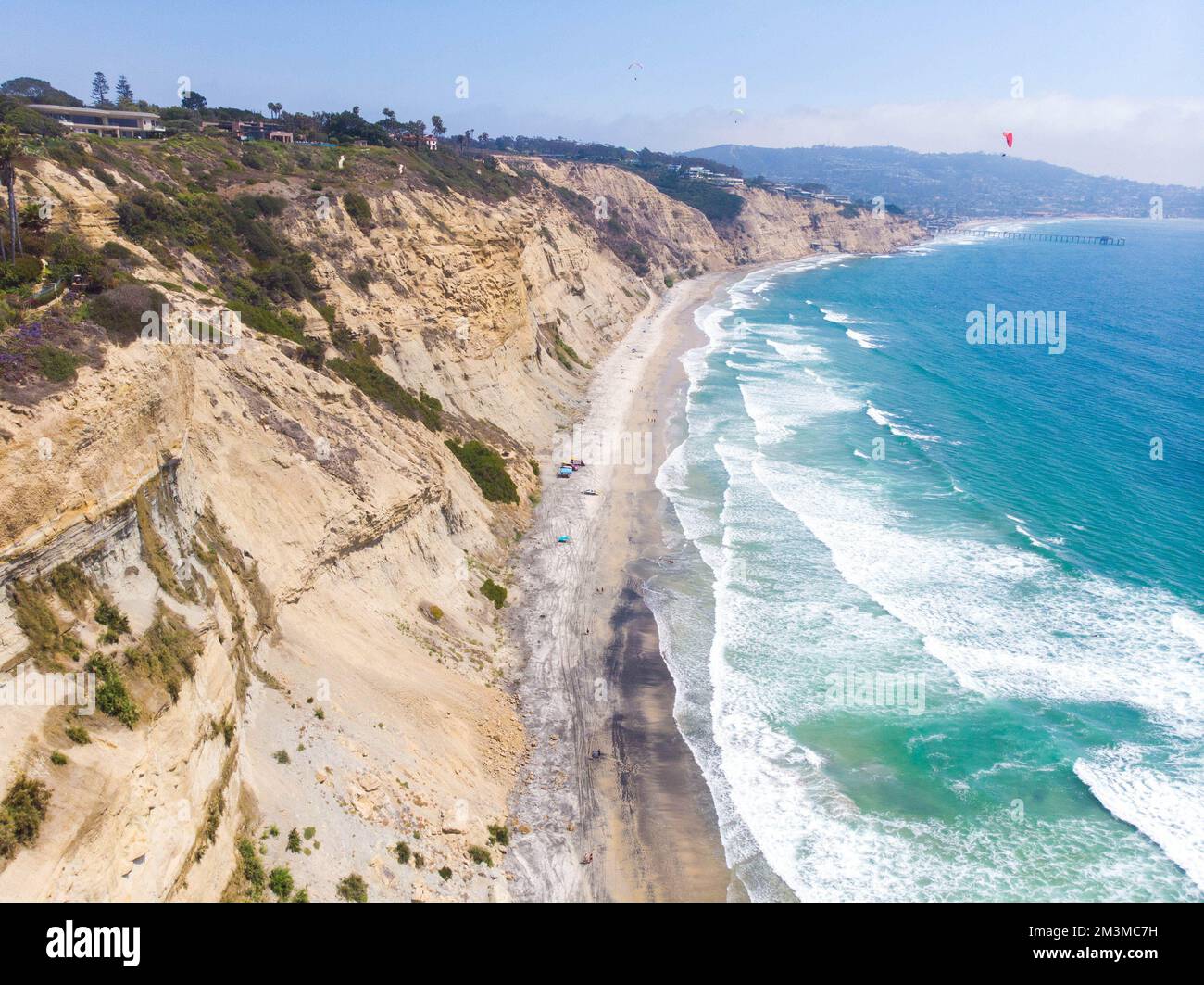 San Diego beach coast Stock Photo - Alamy