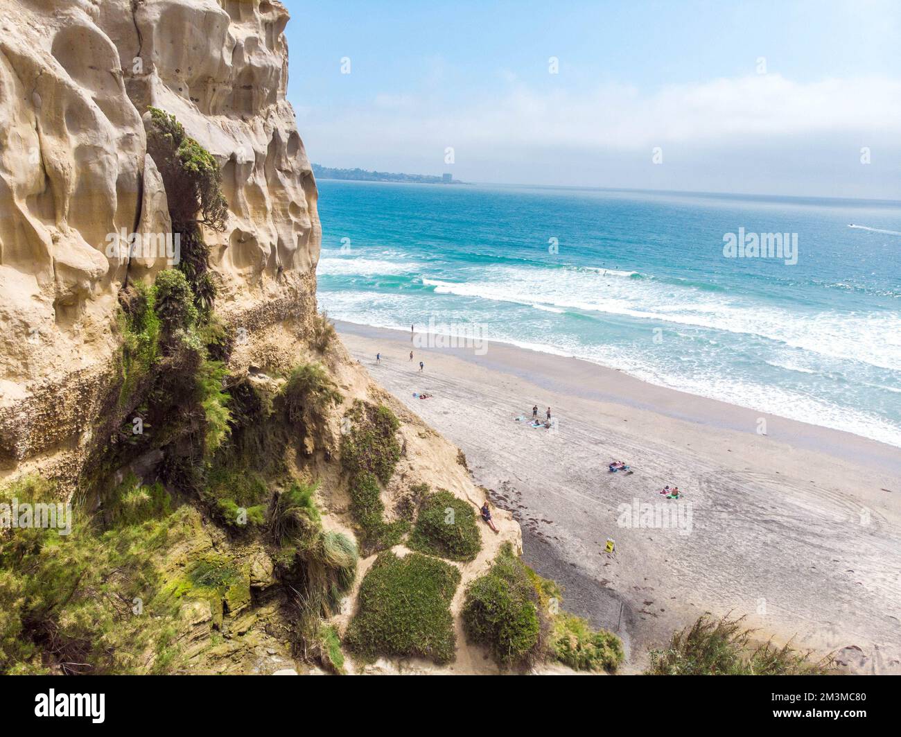 San Diego beach coast Stock Photo - Alamy