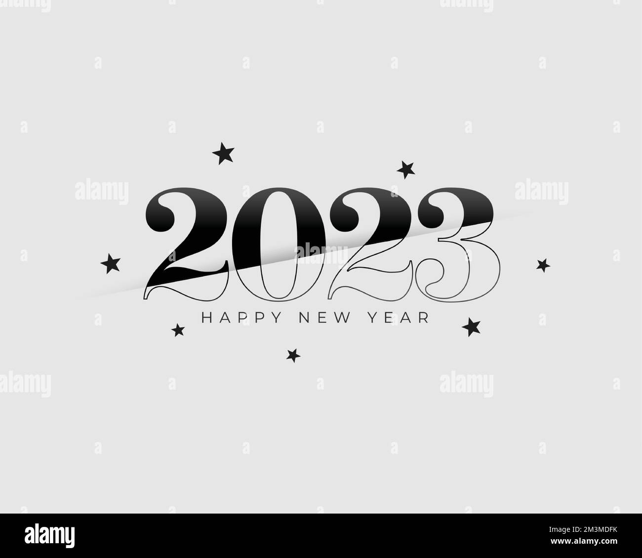 2023 wallpaper Black and White Stock Photos & Images - Alamy