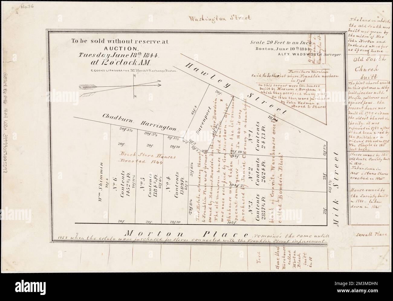Morton map hi-res stock photography and images - Alamy
