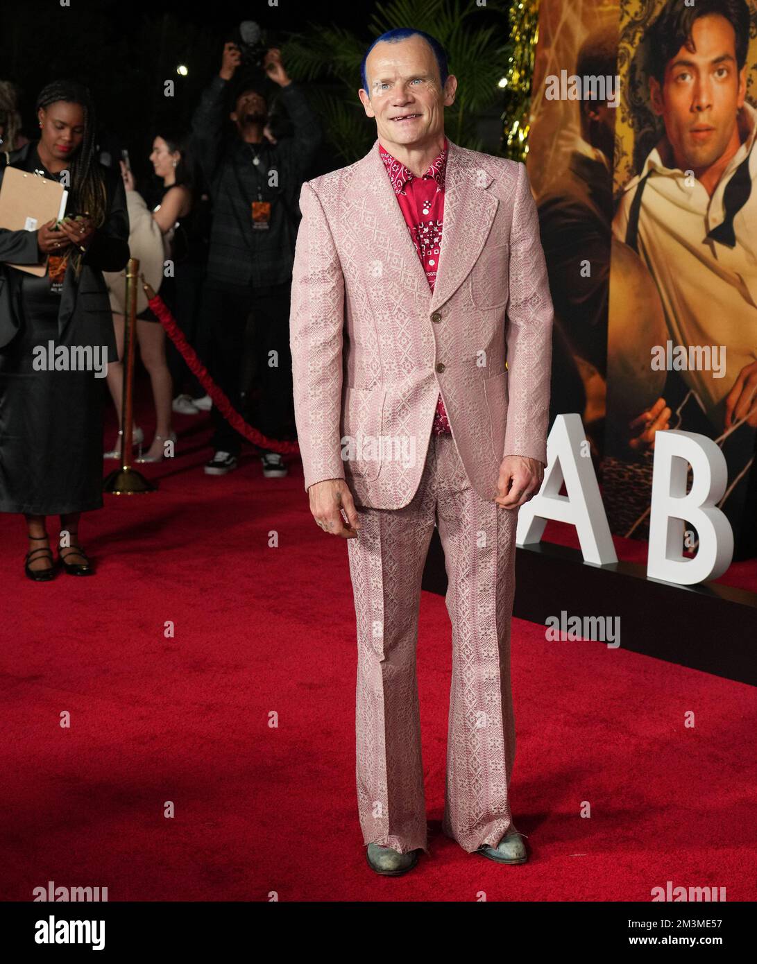 Los Angeles, USA. 15th Dec, 2022. Flea arrives at the BABYLON Los ...