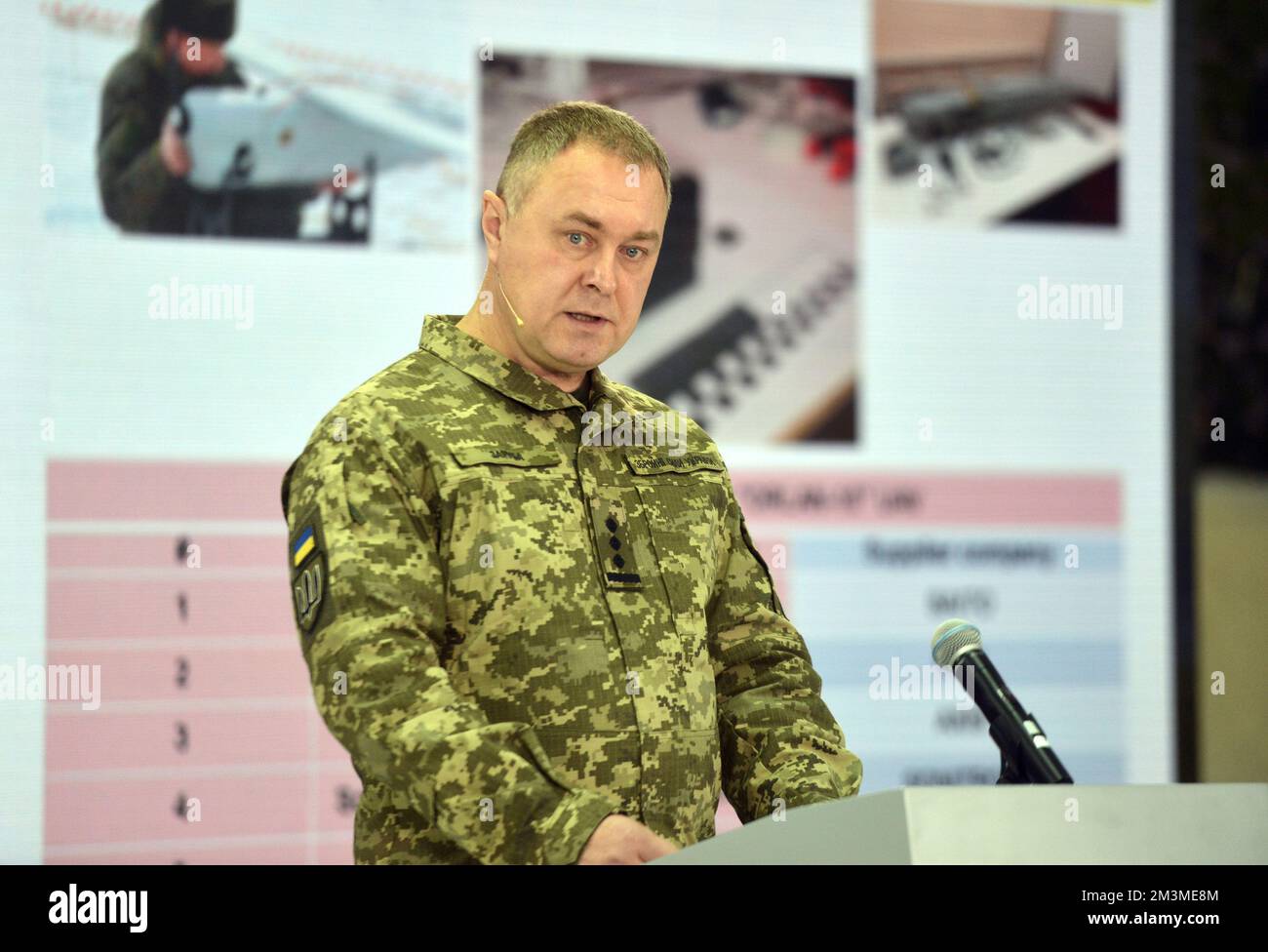 Non Exclusive: KYIV, UKRAINE - DECEMBER 15, 2022 - Representative of ...