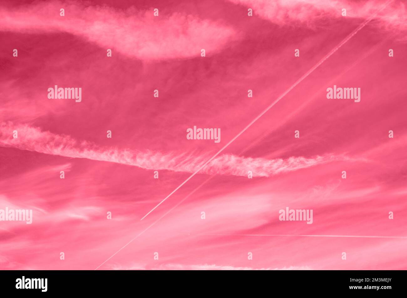 background of beautiful bright red pink purple day sky with white ...
