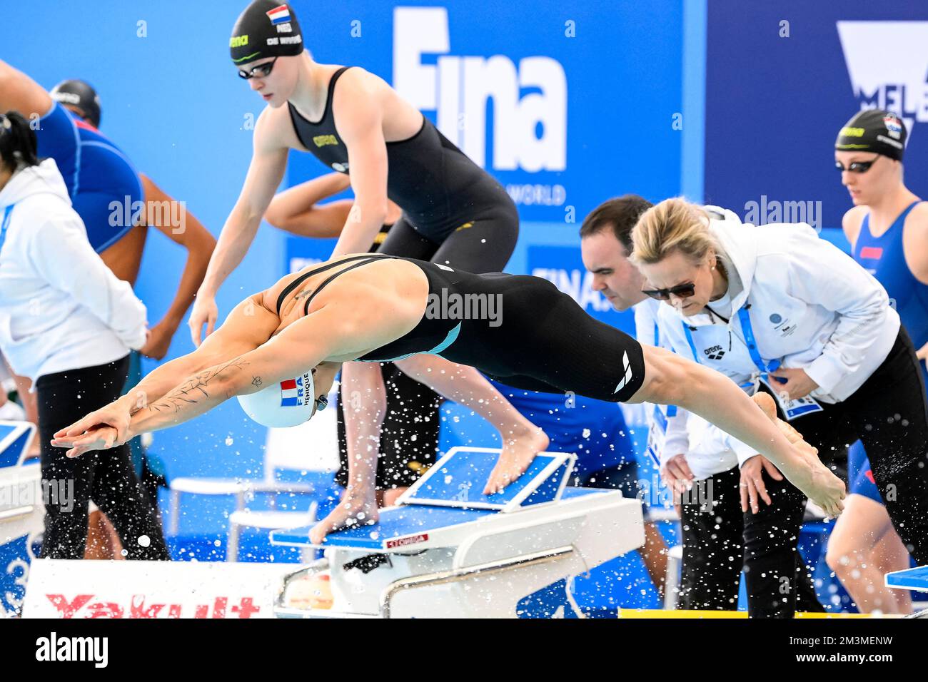 Melbourne, Australia. 16th Dec, 2022. Melanie Henique of France ...