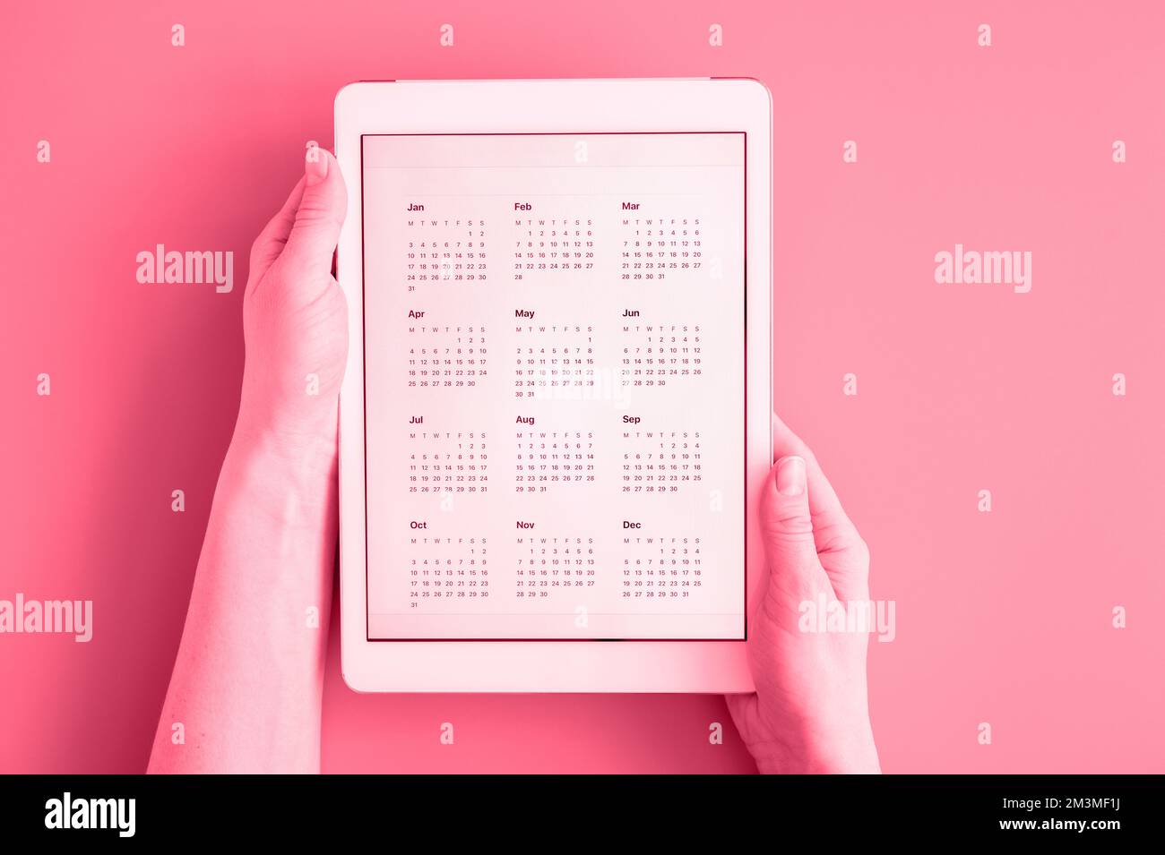 Digital planner 2023 hi-res stock photography and images - Alamy