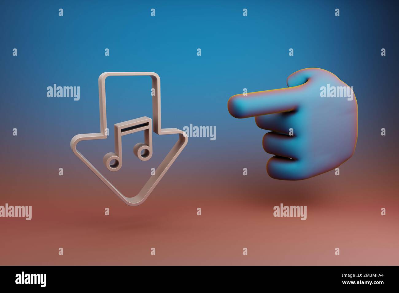Beautiful illustrations abstract Hand index finger points to Download ...