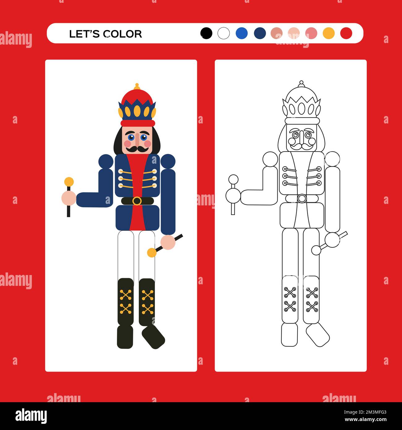 Nutcracker Coloring Page Nutcracker Christmas Coloring Page. Kids