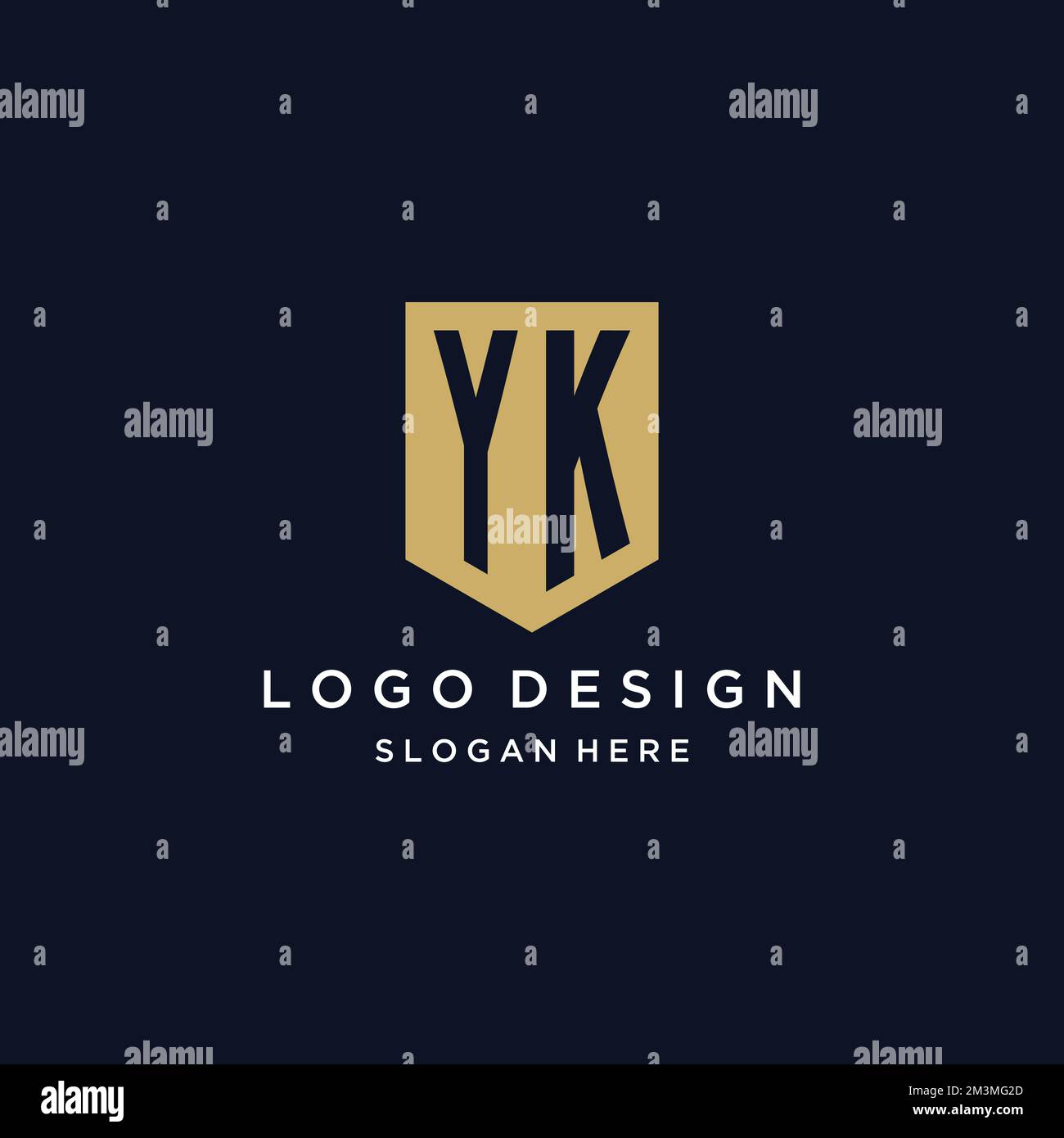 Yk Logo Design 「Yk」の画像、写真素材、ベクター画像